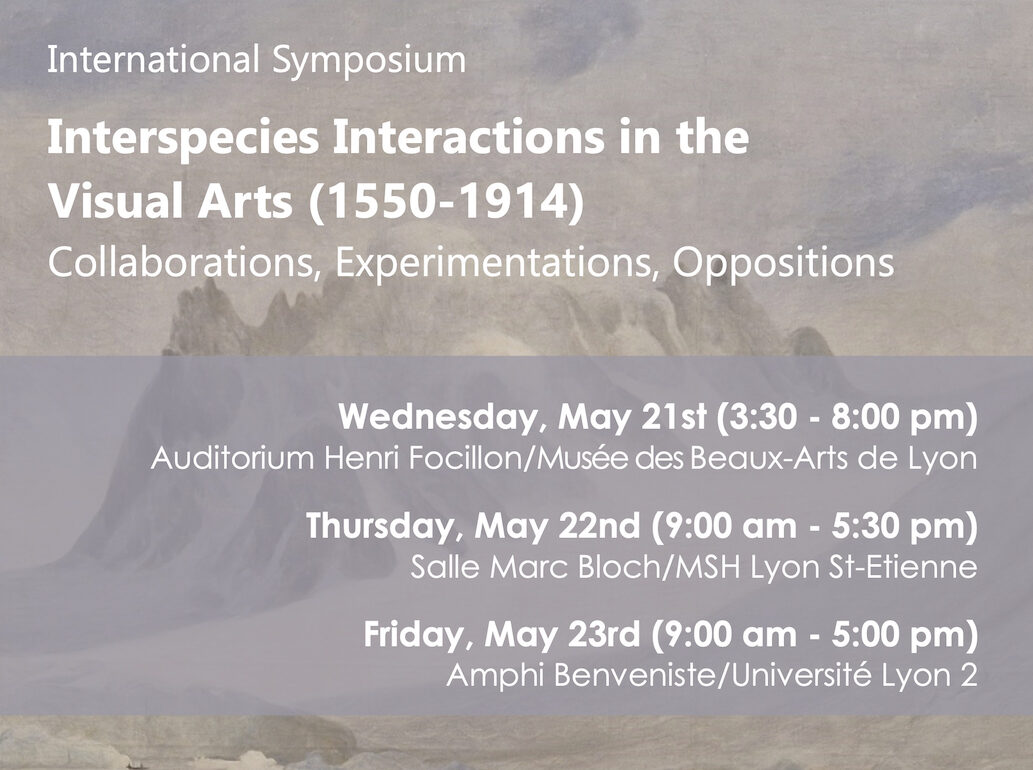 Internationale Tagung in Lyon: "Interspecies Interactions in the Visual ...